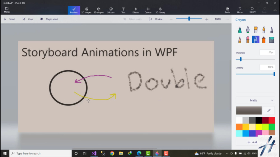 آموزش Storyboard Animations در WPF