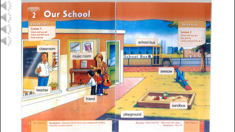 First Friends 3 (American English) Unit 2 Audiobook and Flashcards