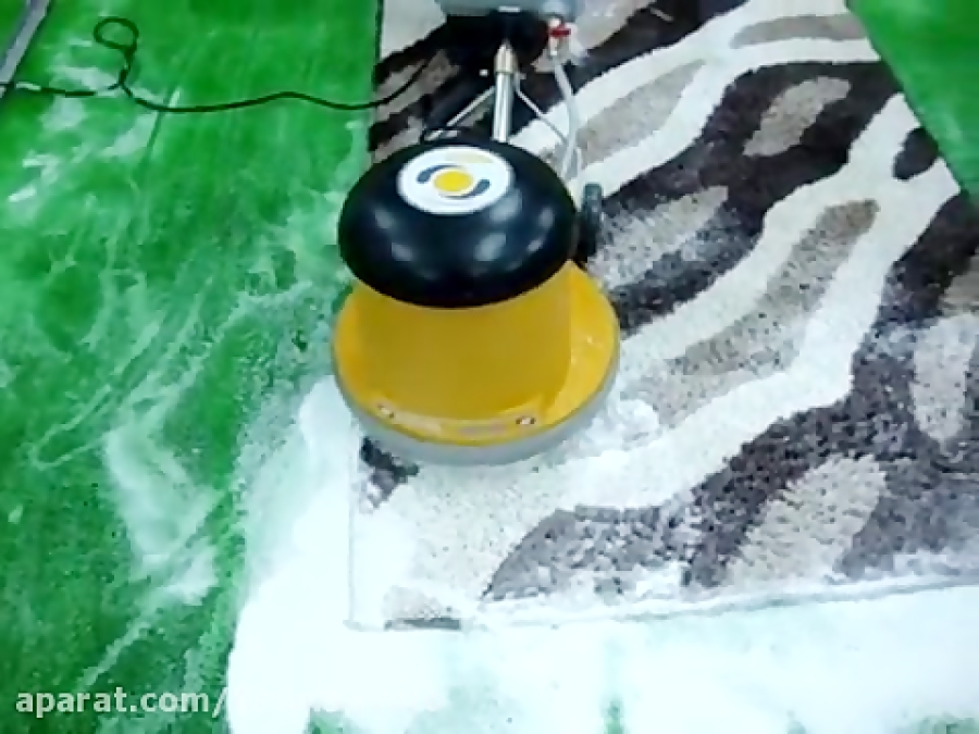 فرش شوی صنعتی, پولیشر تک برسه قالیشویی, شوینده قالی و م