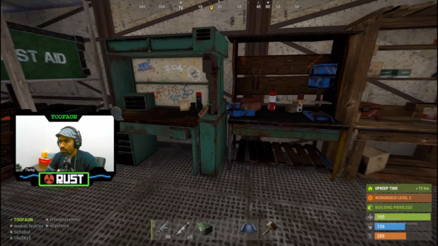 آموزش بازی راست Rust