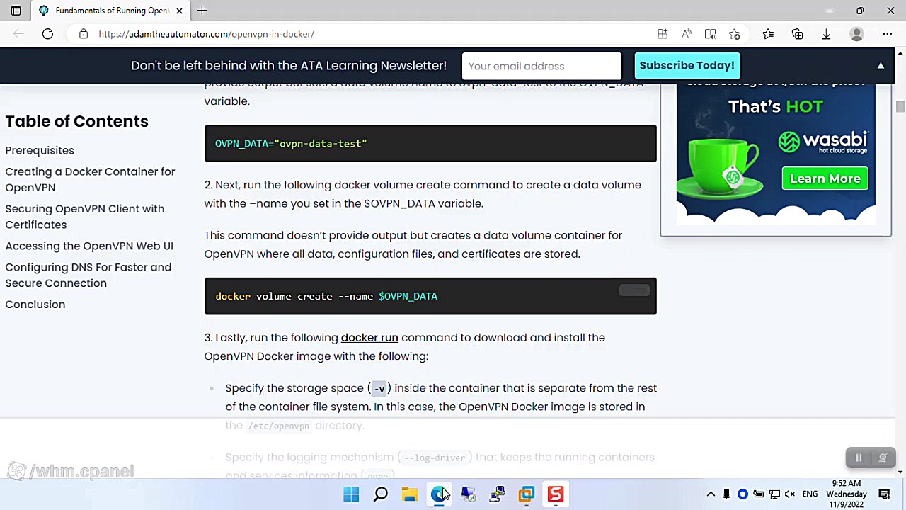 Fundamentals of Running OpenVPN in Docker on Ubuntu
