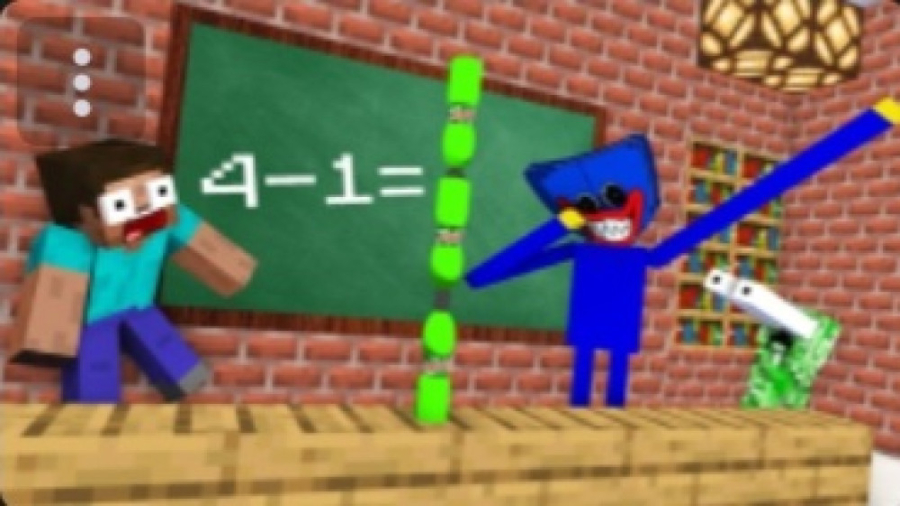 انیمیشن مدرسه هیولا ها ماینکرافت ماین کرافت Minecraft