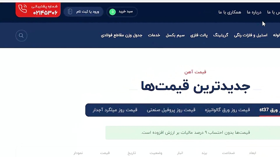 ثبت سفارش از سایت آیرومارت