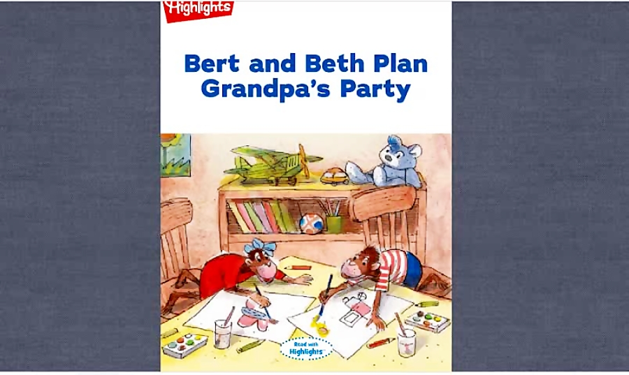 Berth and Beth Plan Grandpa's Party