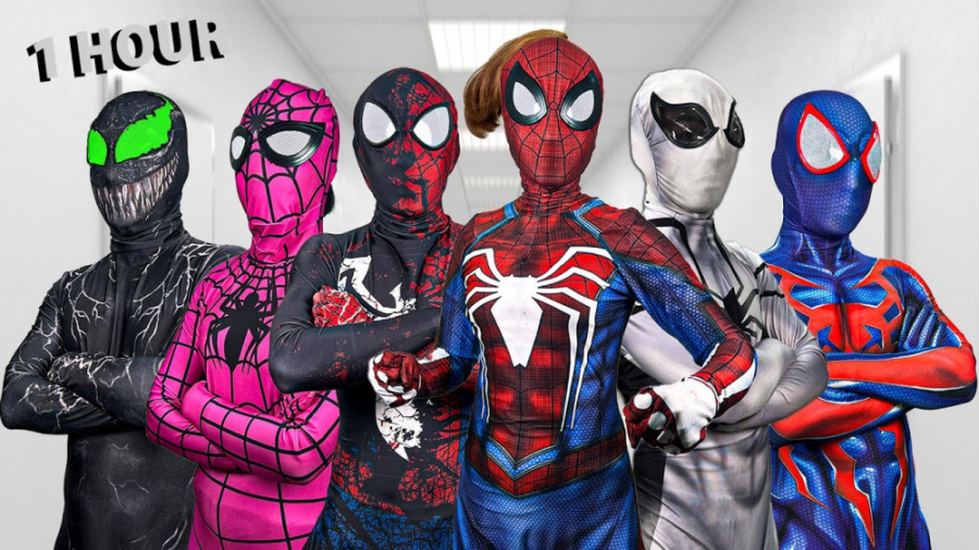 لایو اکشن مرد عنکبوتی اسپایدرمن _ ونوم _ جوکر و بدگایز