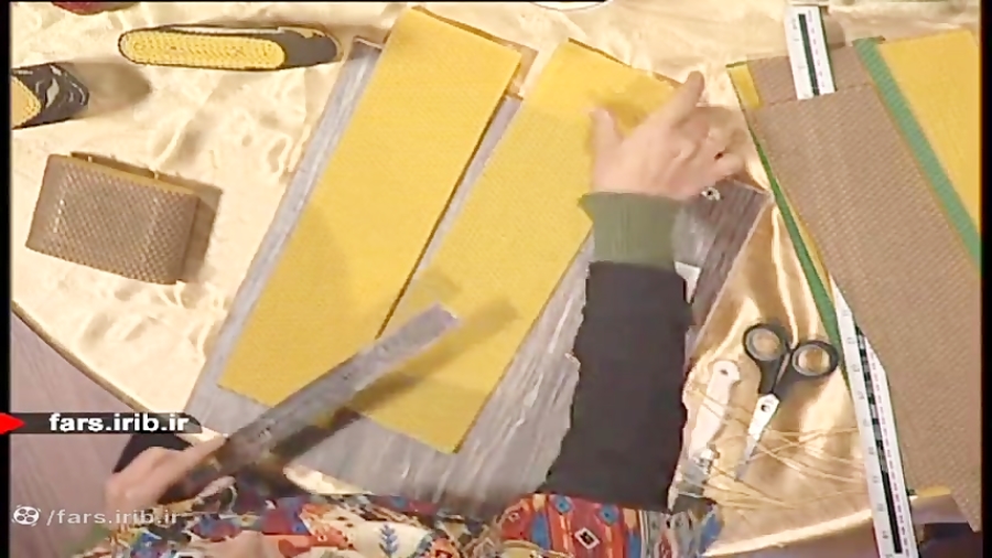 آموزش شمع سازی به شکل کتابی شیراز