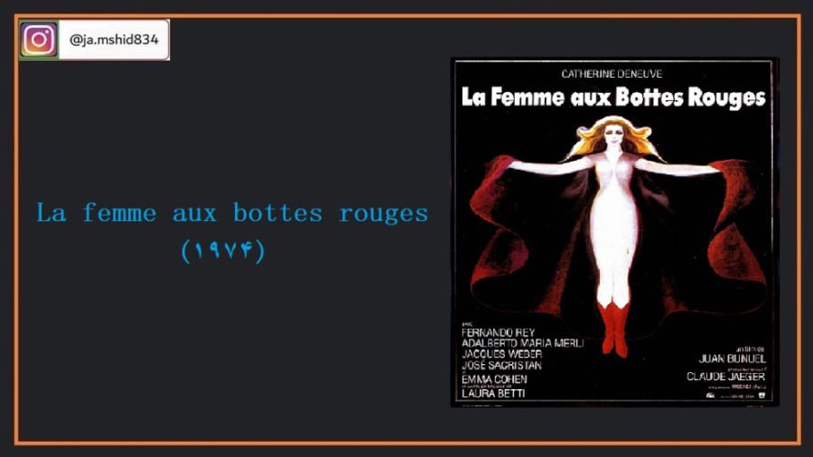 La femme aux bottes rouges (1974) Language French