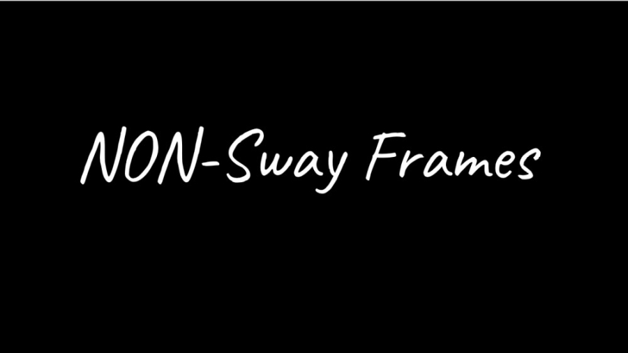 حل مثالی مرتبط با روش پخش لنگر- non-sway frame