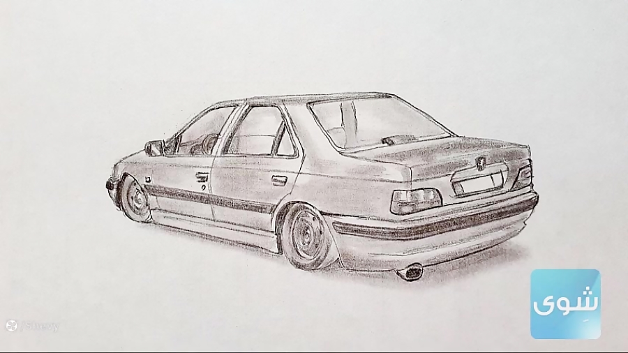 فیلم پرشیا اسپرت | نقاشی پارس ELX اسپرت خفن با آهنگ شوتی سواران