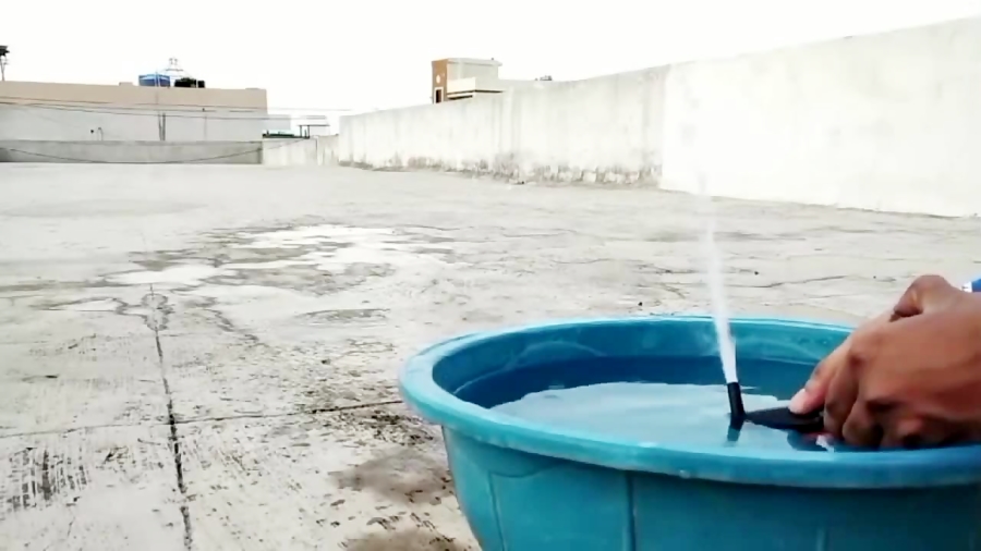 آموزش ساخت پمپ آب قوی