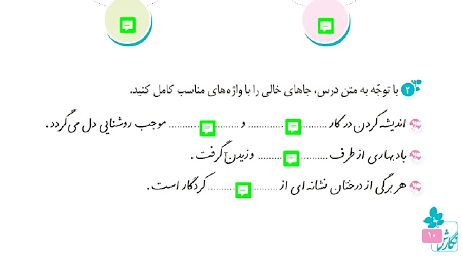 نگارش ششم درس 1 معرفت آفریدگار