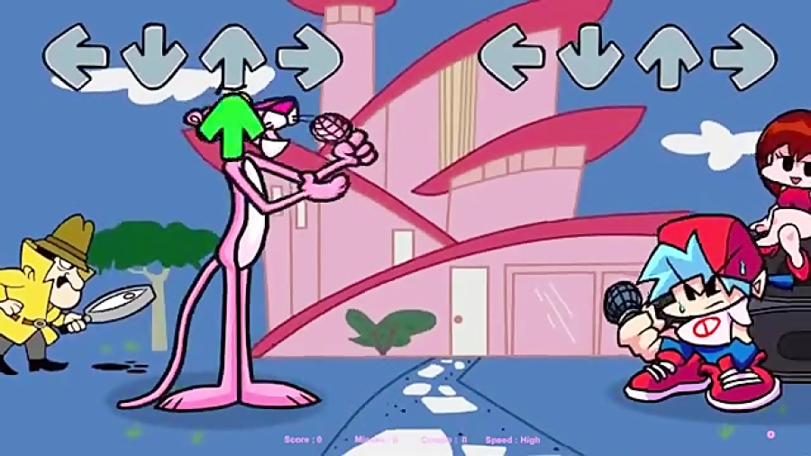 Friday Night Funkin' VS Pink Panther (FNF Mod)