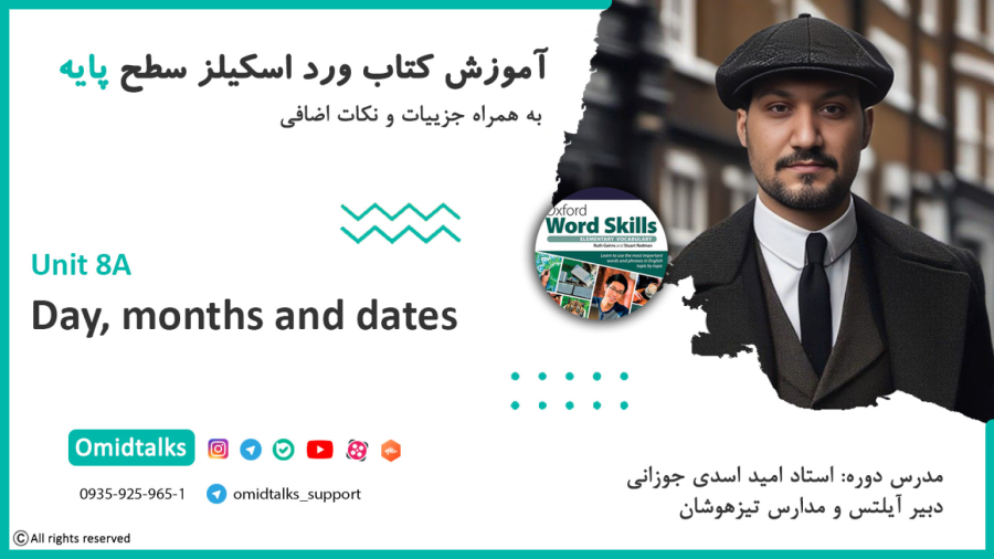 Oxford word skills elementary - Unit 8A