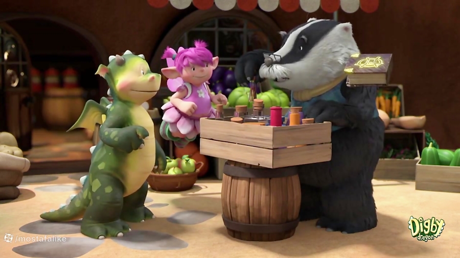 انیمیشن سریالی دیگبی اژدها Digby Dragon 2016 قسمت 55