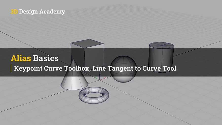 Tutorial Alias 39 line tangent to curve