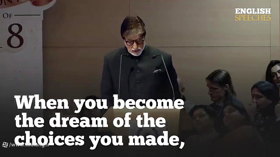 AMITABH BACHCHAN_ Power of Dreams (English Subtitles)