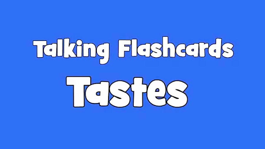 Tastes - Different tastes - Taste flashcards