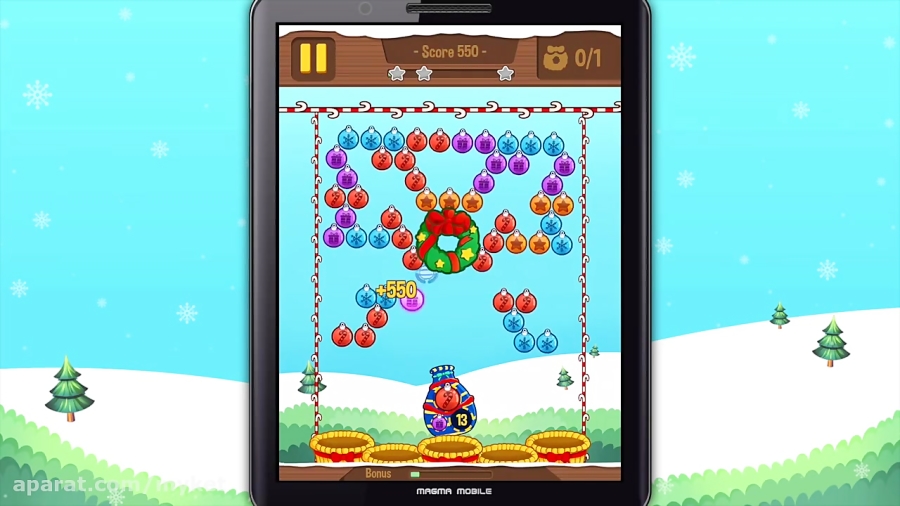 Bubble Shooter Holiday - Magma Mobile Game