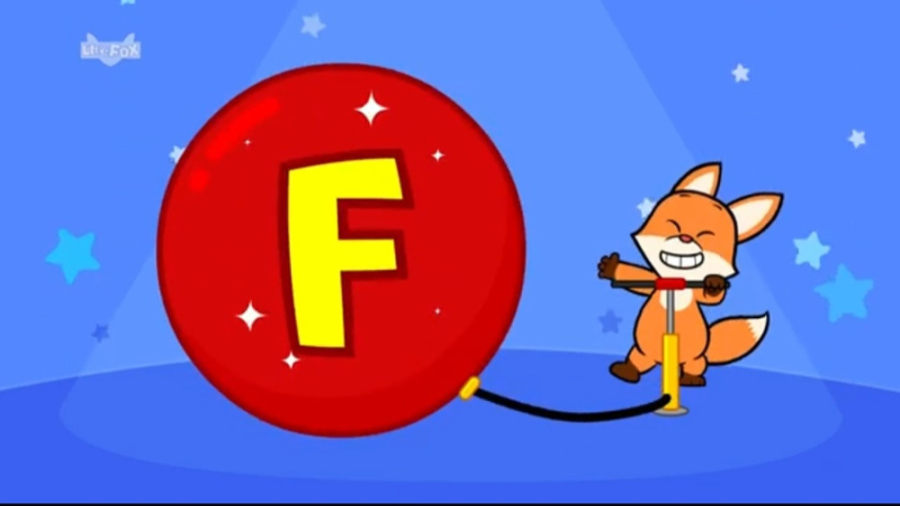 F-f - Letter F f song- Word song