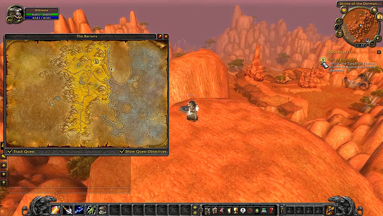 Call Of Fire - shaman horde -id quest 1527
