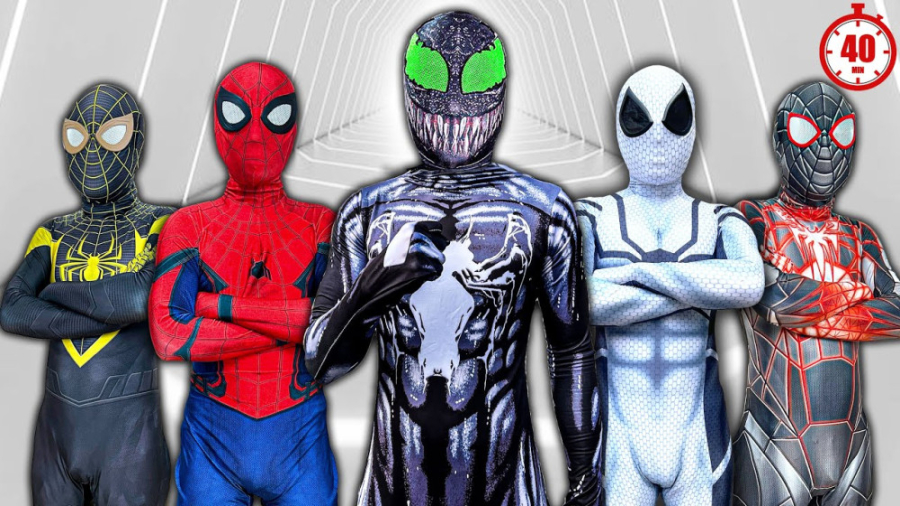 برنامه کودک مرد عنکبوتی مجرم قسمت سوم، زندگی تیم مرد عنکبوتی در واقعیت