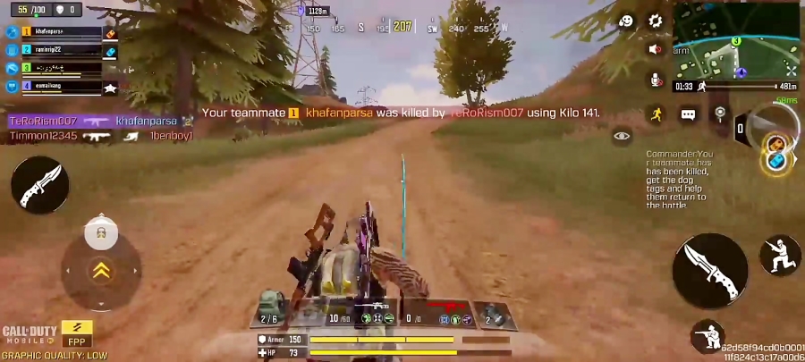 رمزهای کالاف دیوتی موبایل و گیم