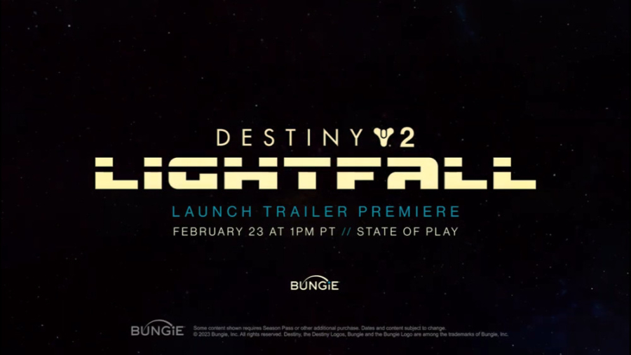 Destiny 2: Lightfall Launch Trailer Teaser