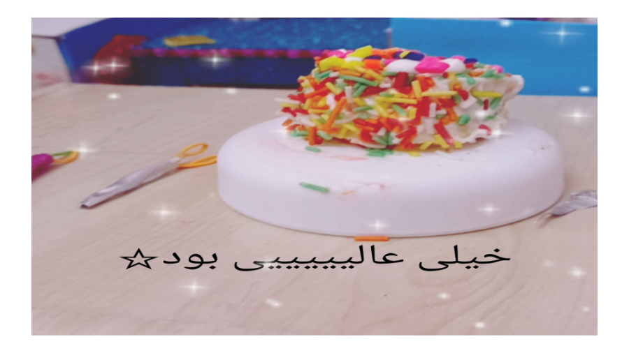 دستور کیک تولد کیوت با وسایل مینیاتوری