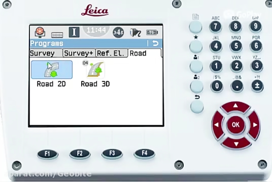 آموزش تنظیمات با توتال استیشن TS09 فلکس لاین
