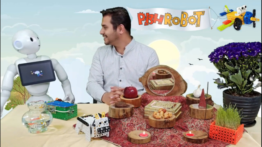 سال نو مبارررررررک (ساخت ربات جذاب برای ایام عید)