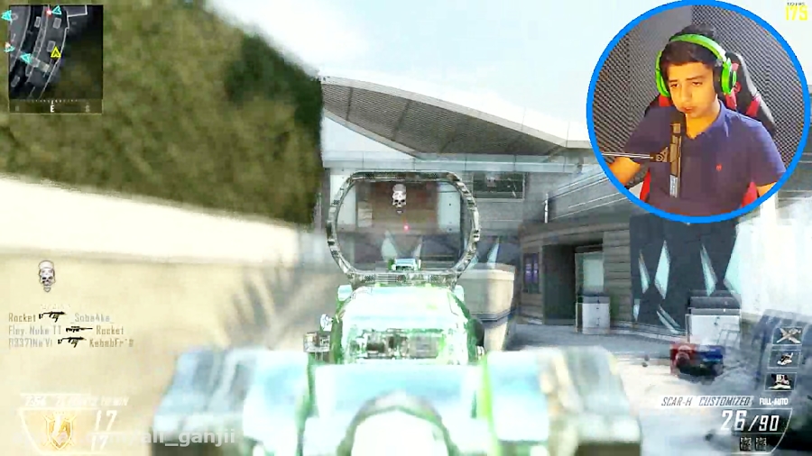 گیم پلی از بازی COD BO2(خبر اول ویدیو و MLG اخر ویدیو)