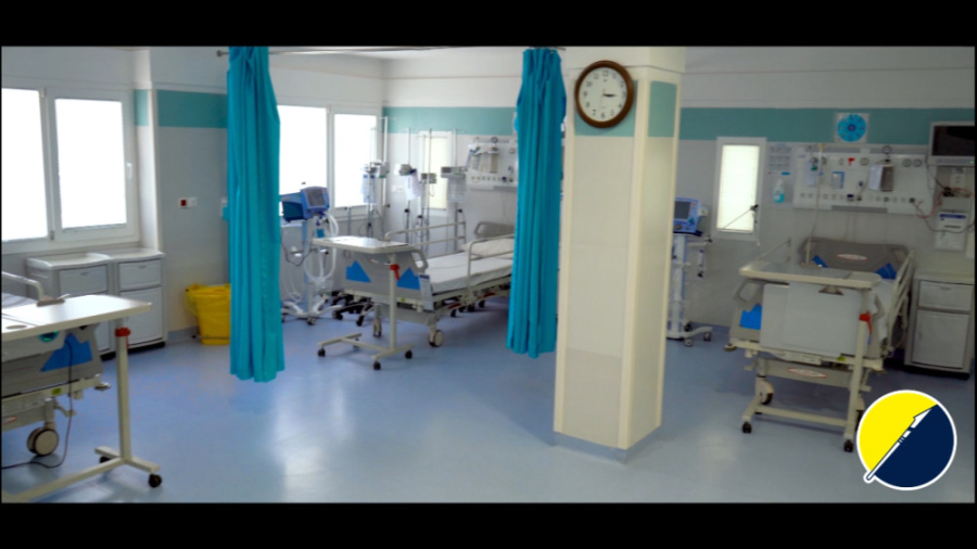 بخش ICU بیمارستان نیمه شعبان کرمان