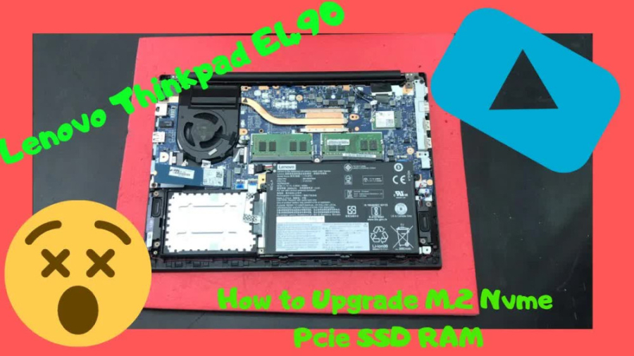 How to Upgrade M.2 Nmve Pcie SSD RAM Lenovo Thinkpad E490