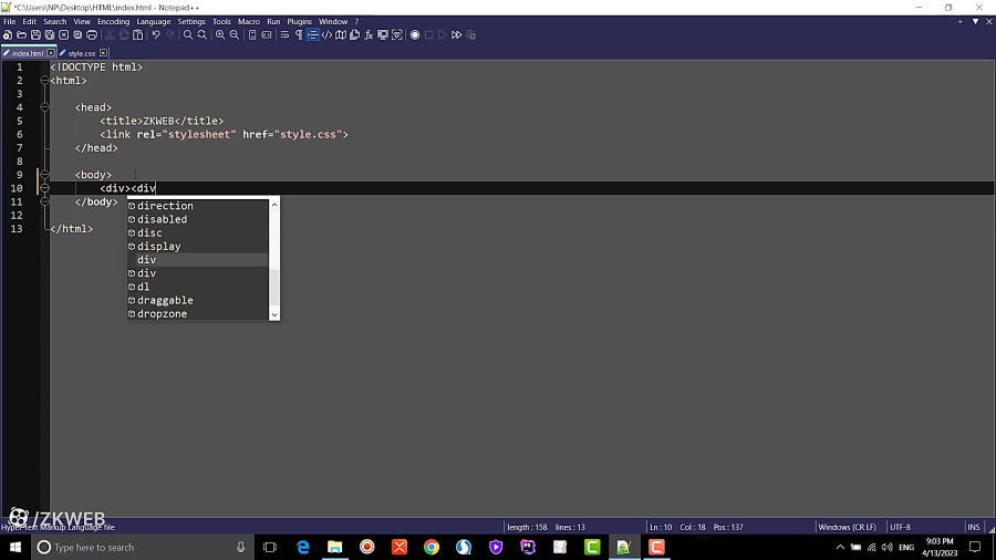 جلسه پنجم - آموزش HTML CSS