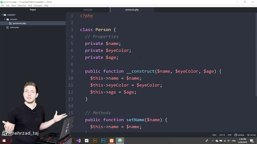 08 Static Properties And Methods In Oop Php Object Oriented Php 6934