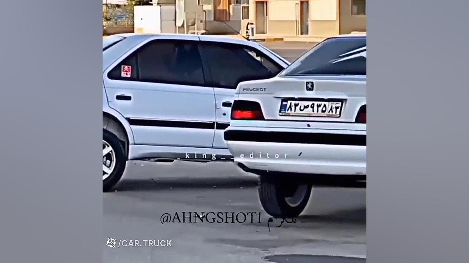 کلیپ برای استوری پژو پارس ELX شوتی