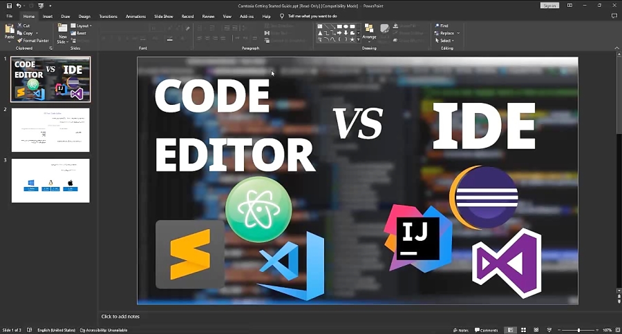آموزش VSCode - تفاوت Text Editor و IDE - جلسه دوم