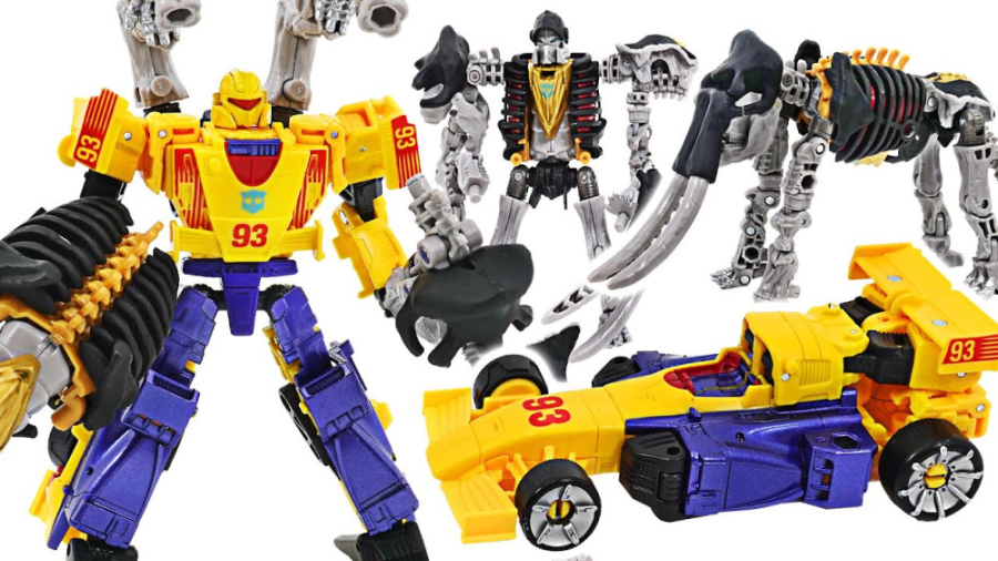 داستان اسباب بازی ها / ترانسفورمرزها تبدیل به یک ماموت و یک ماشین!