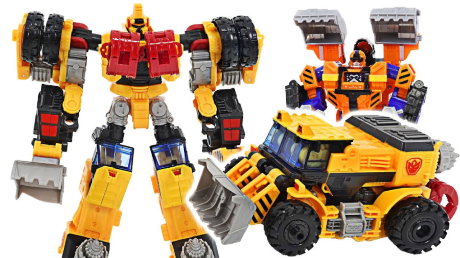 اسباب بازی کودکانه - ترانسفورمرزها تبدیل به بولدزر میشوند - سرگرمی کودک