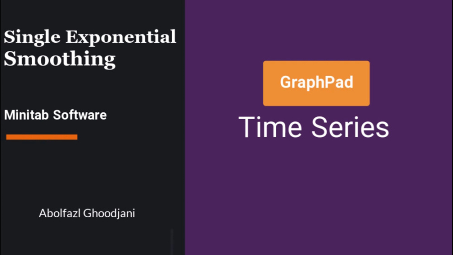 هموارسازی نمایی منفرد Single Exponential Smoothing با نرم‌افزار Minitab