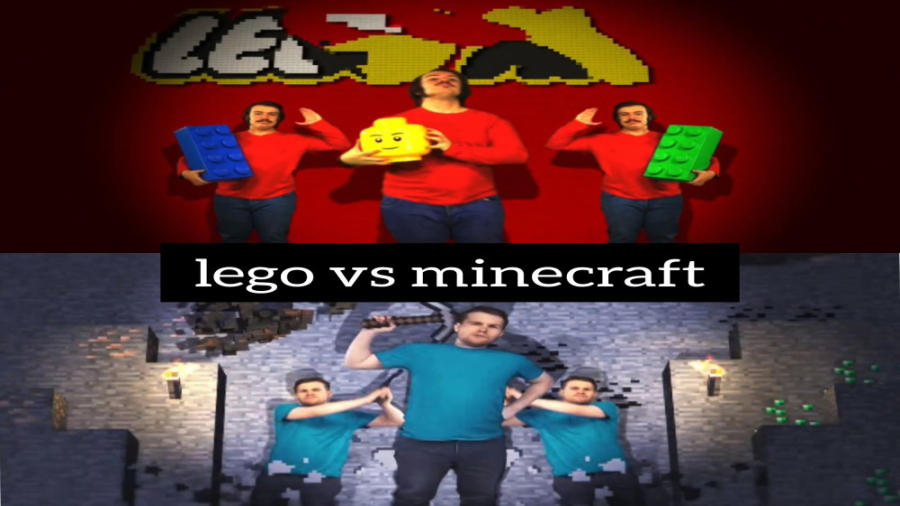 اهنگ رپ lego vs minecraft