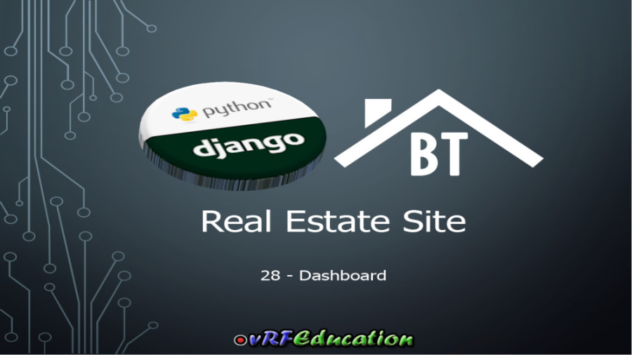 آموزش Django(سایت آژانس مسکن) - صفحه داشبورد