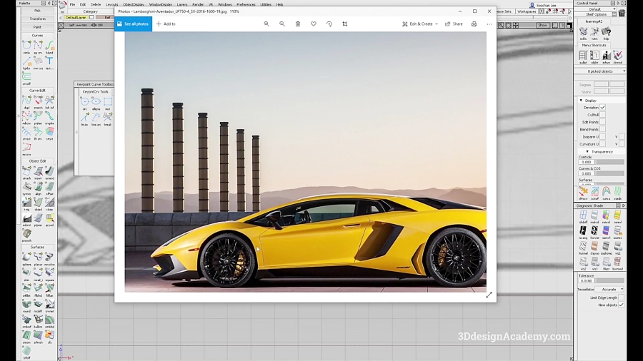Autodesk Alias Tutorials – Lamborghini Aventador Part 2_Full-HD