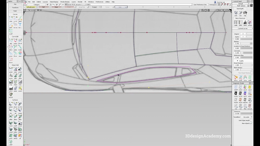 Autodesk Alias Tutorials – Lamborghini Aventador Part5_Full-HD