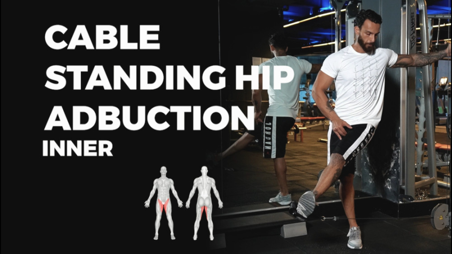 داخل پا ایستاده سیمکش / Cable Standing Hip Adduction