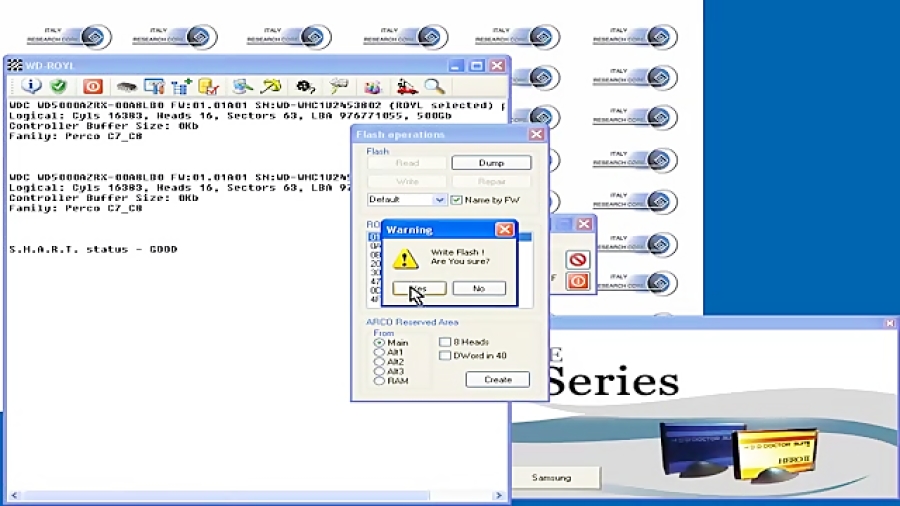 دستگاه تعمیر هارد دکتر سوییت(قسمت وسترن) HDD DOCTOR SUITE