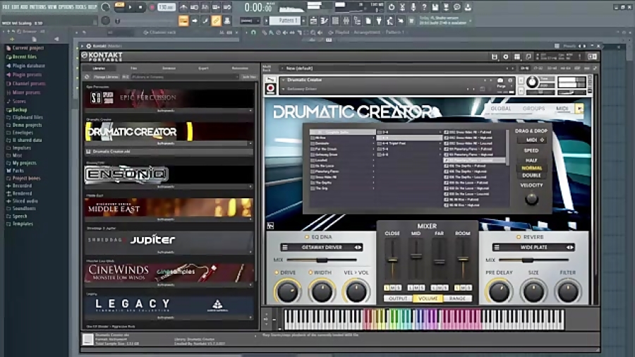 درام و پرکاشن سینمایی Drumatic Creator
