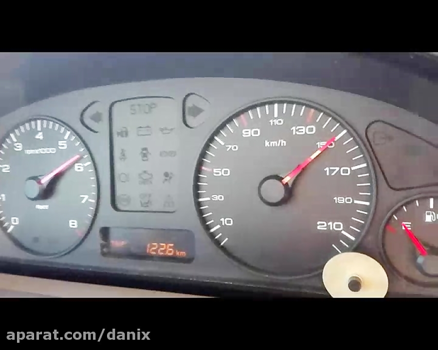 تست تاپ اسپید 405 xu7 با m7.4.4 ECU(بار دوم)*(توضیحات)*