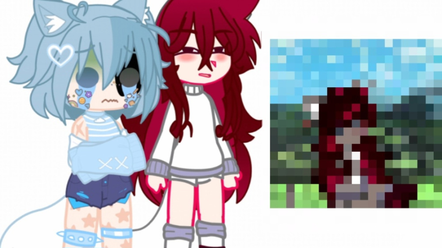 آرت من برای یک کاوایی^^ /gacha/gacha life/gacha club /gacha nox کپ مهممم