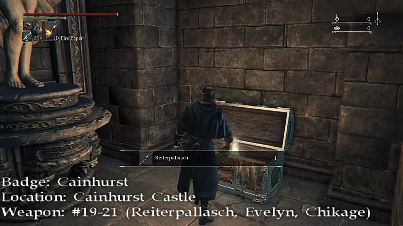 Bloodborne all weapon location guide
